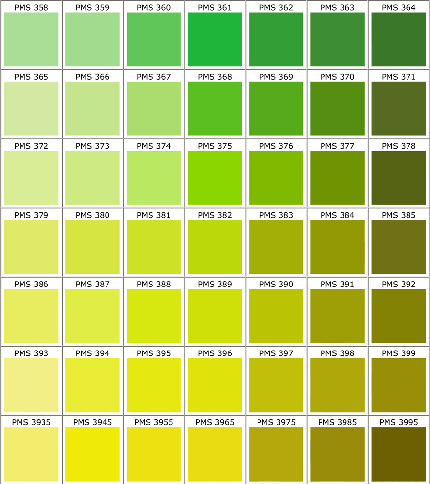 Pantone Colors Lime XL Racer Ink