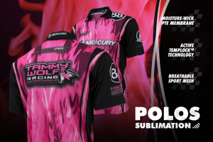 Sublimation / Casual | Pit Crew Polos - Racer Ink
